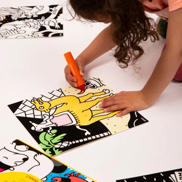 Coloriage Velours – Animals - Magasin Mother & Baby : Bébé, Maternité ...